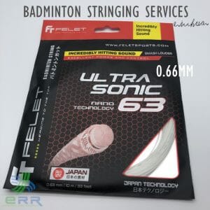 Felet Ultra Sonic 63 Badminton Stringing Review | ERR KL #1