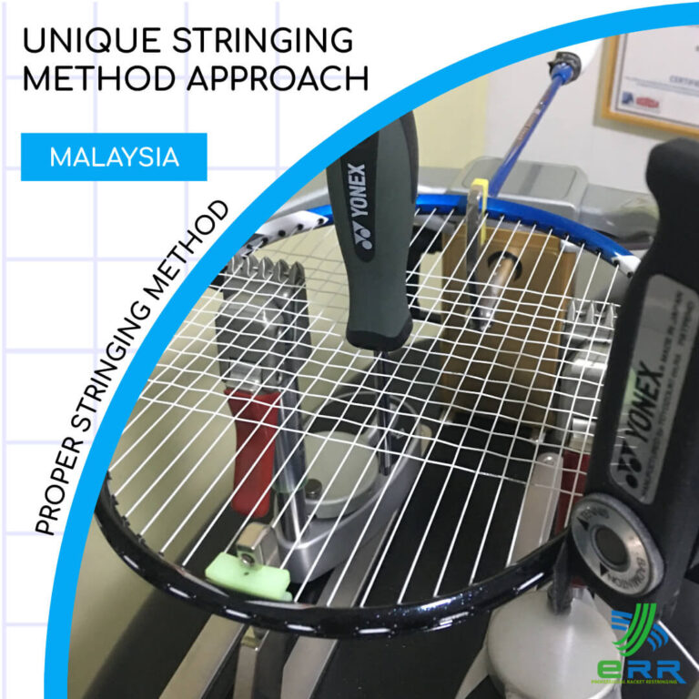 Our Stringing Method | Certified Stringer | ERR Badminton #1