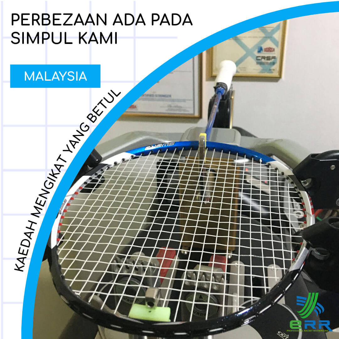 Kaedah Pasang Tali | Stringer Bersijil | ERR Badminton #1